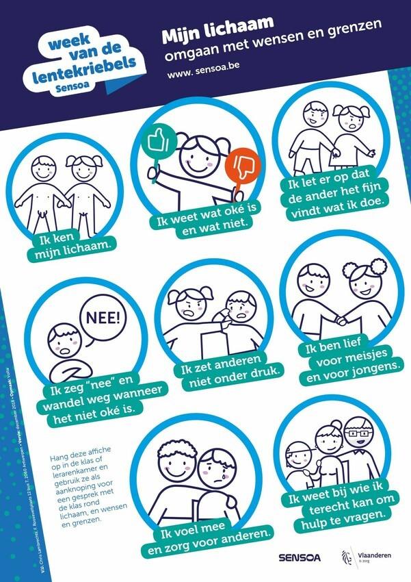 Omgaan met wensen en grenzen – affiche | Sensoa